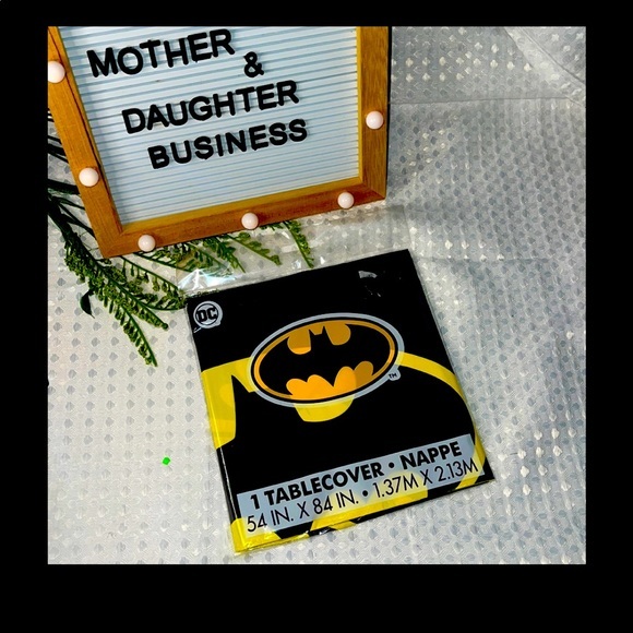 Batman | Party Supplies | Batman Tablecover 54 In X 84 In | Poshmark